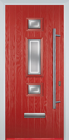 Mid 3 Square Composite Door, external composite front doors, Mid 3 ...